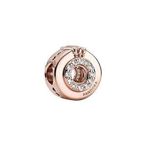 Pandora | Jewelry | Pandora Open Center Pave Crown O Charm | Poshmark